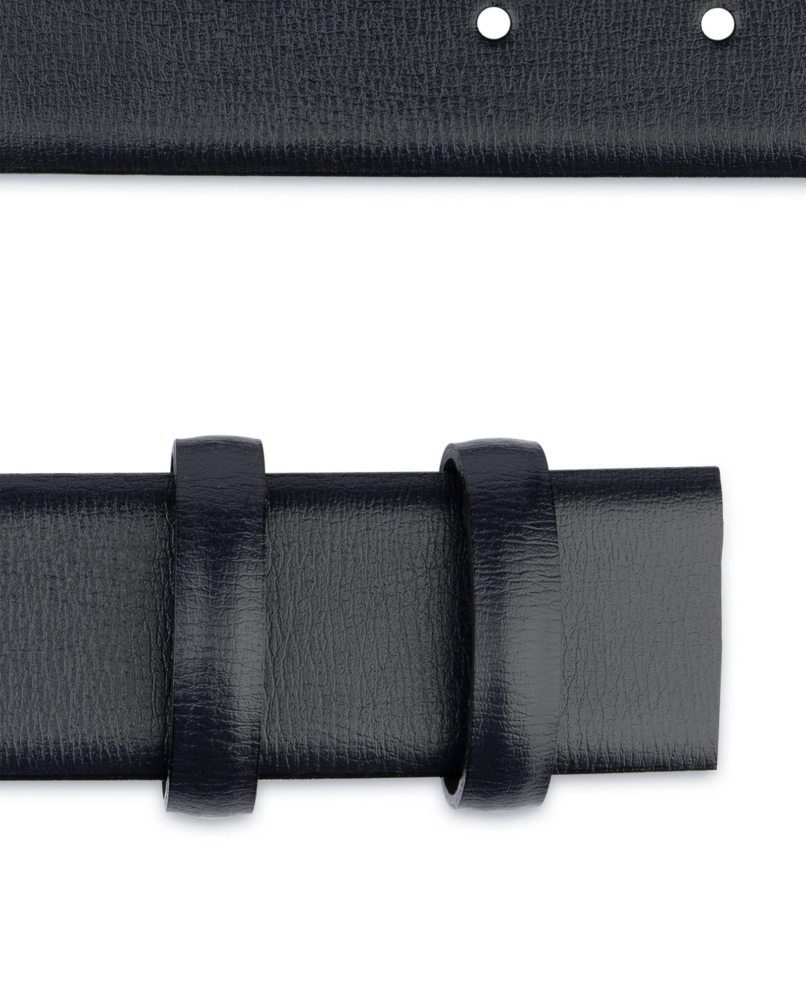 Buy Men's Navy Belt for Buckles | Real Leather | LeatherBeltsOnline.com