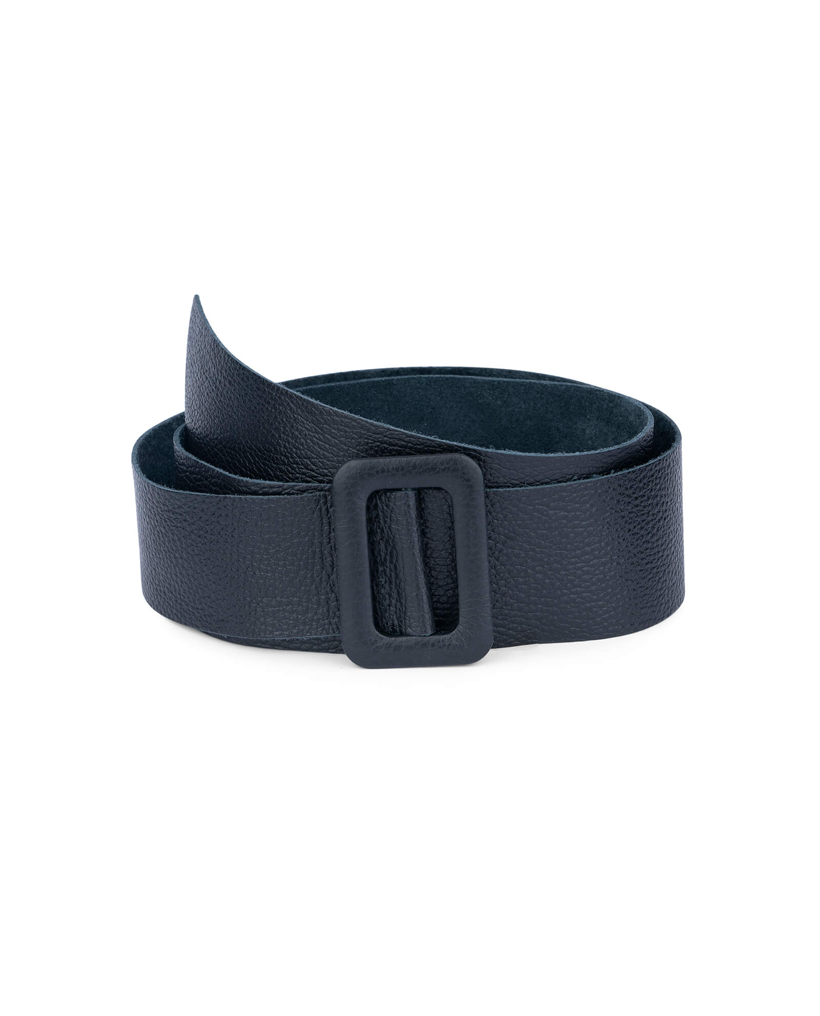Buy Black High Waist Belt For Dresses | Wide 6 cm | LeatherBeltsOnline