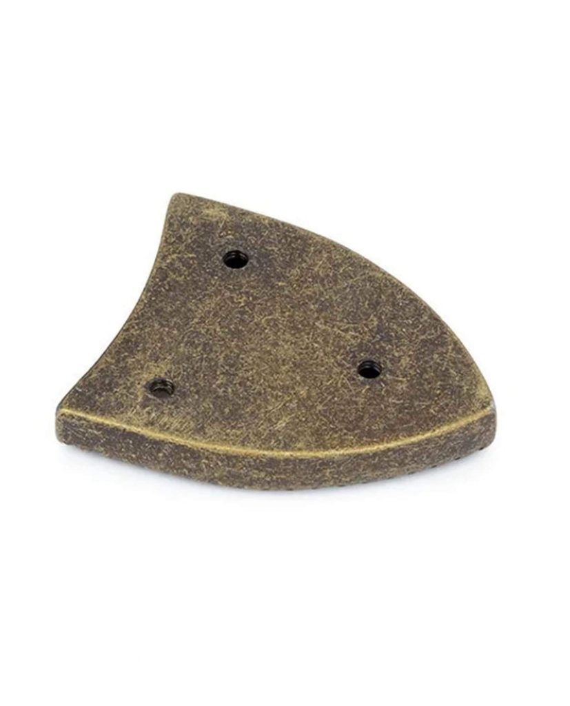 Buy Bronze Belt End Caps Tips | Bronze 38mm at LeatherBeltsOnline.com
