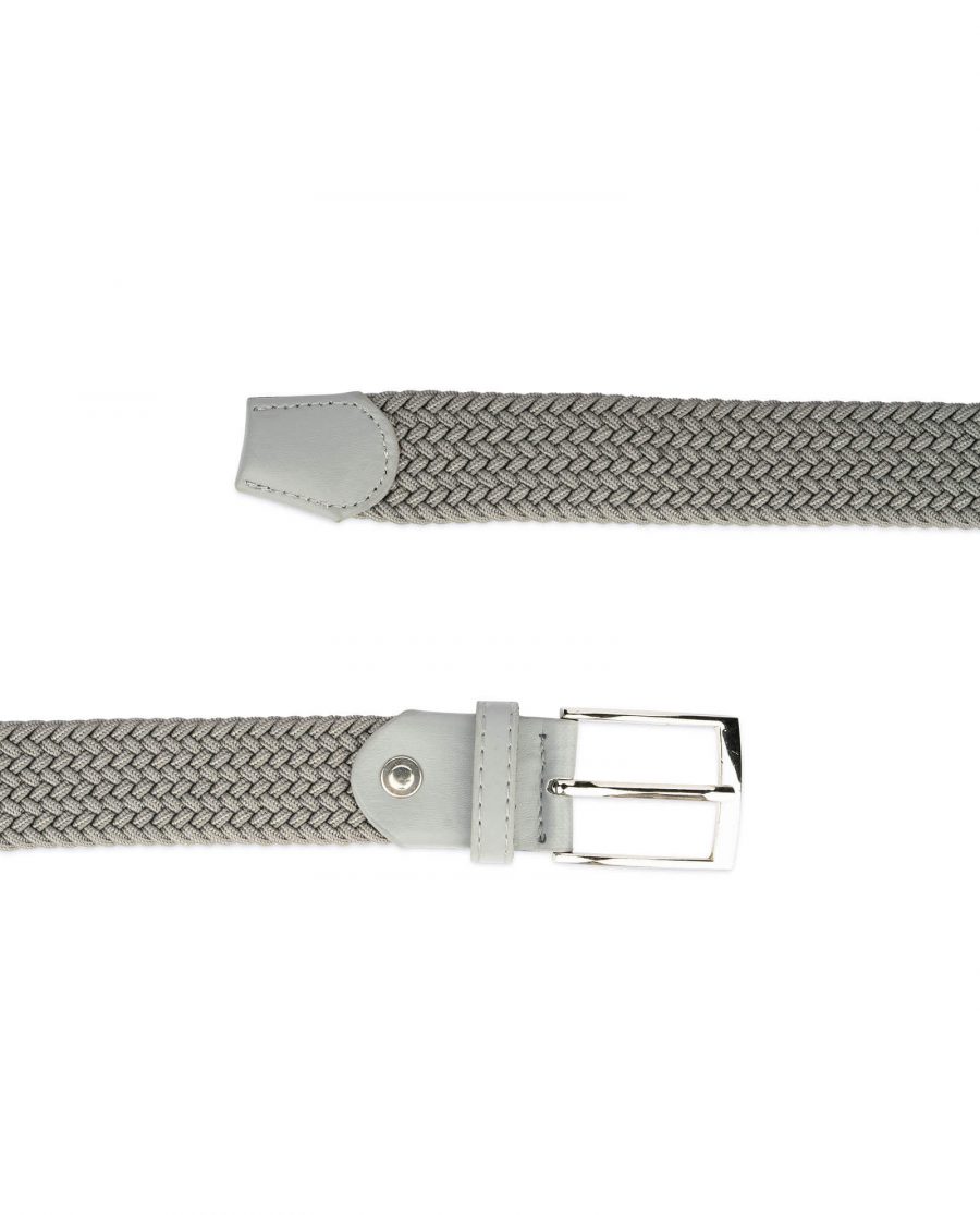 Buy Gray Stretch Belt For Men | LeatherBeltsOnline.com