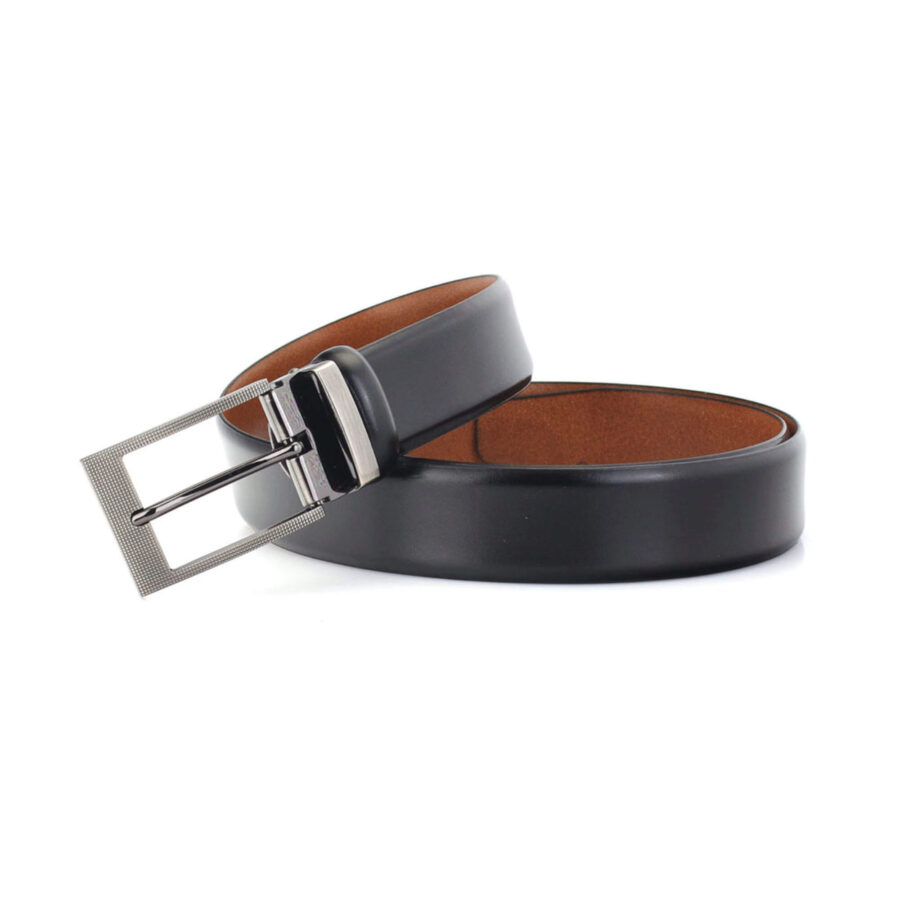 Buy Men Formal Belt With Stylish Buckle 1 3/8 Inch