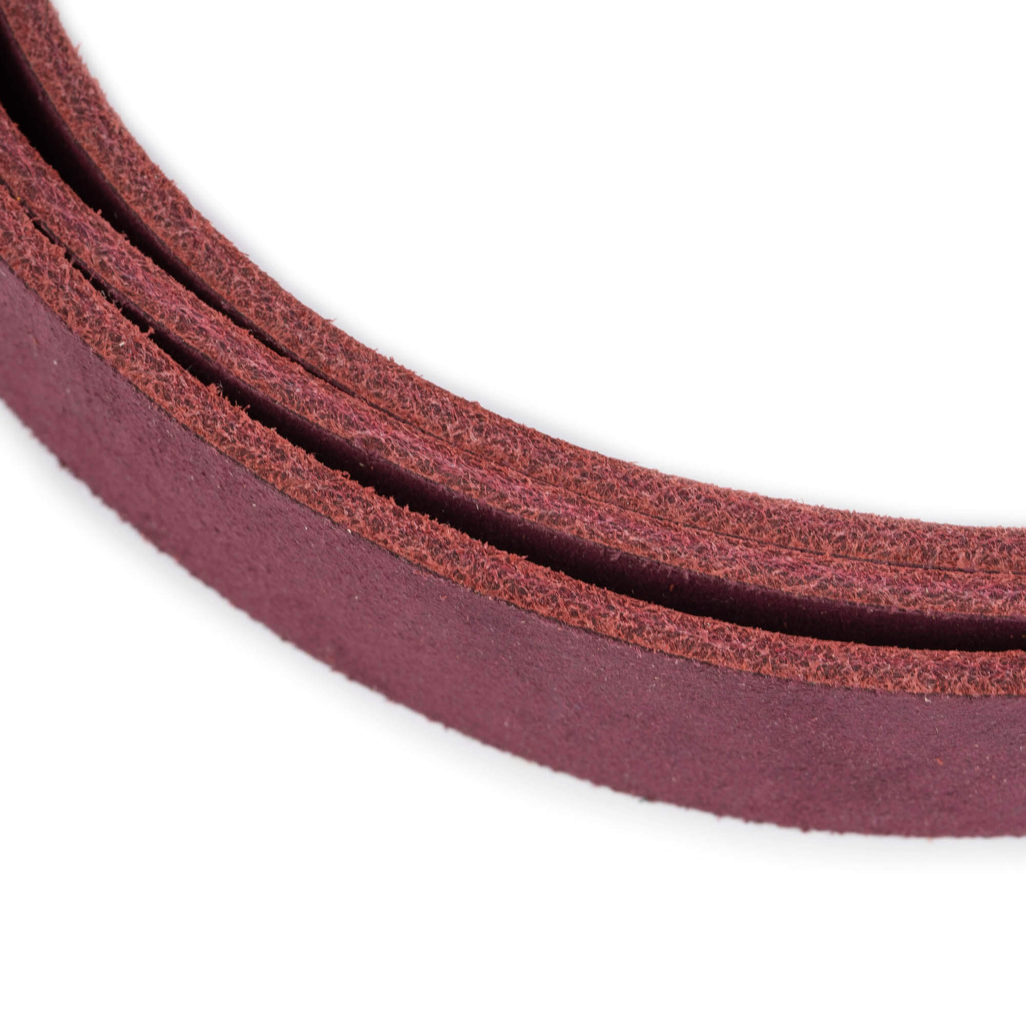 Buy Burgundy Soft Leather Belt With Gold Italian Buckle ...