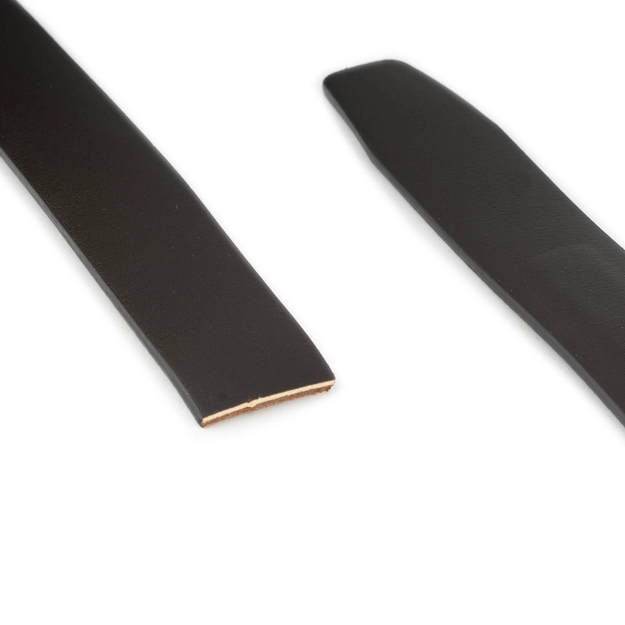 Buy Dark Brown Vegan Mens Click Belt Strap Replacement ...