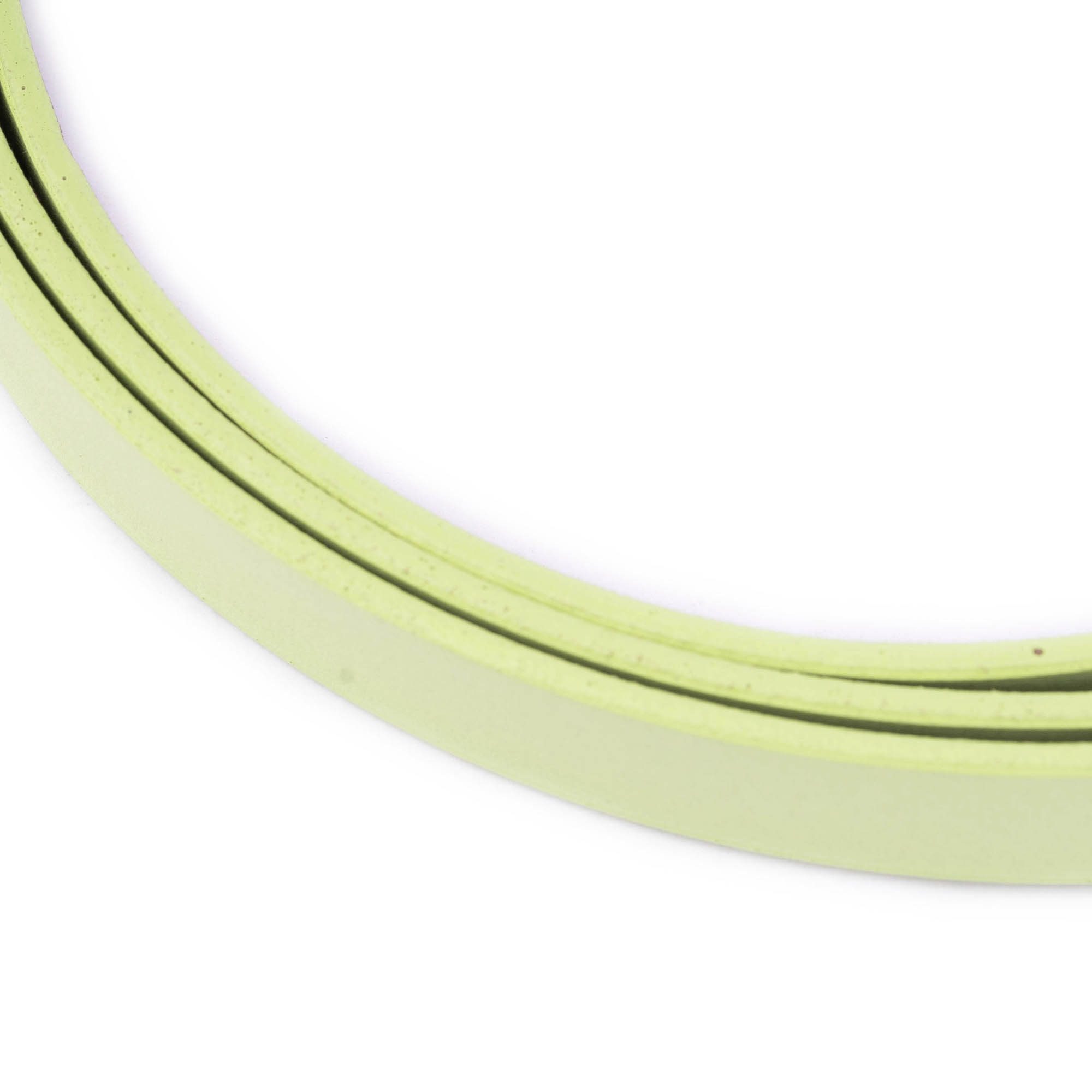 Buy Light Green Skinny Womens Belt - LeatherBeltsOnline.com